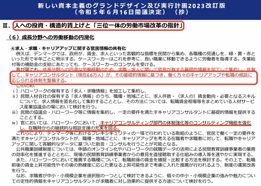 セルフ・キャリアドック制度｜FOUND STAGE